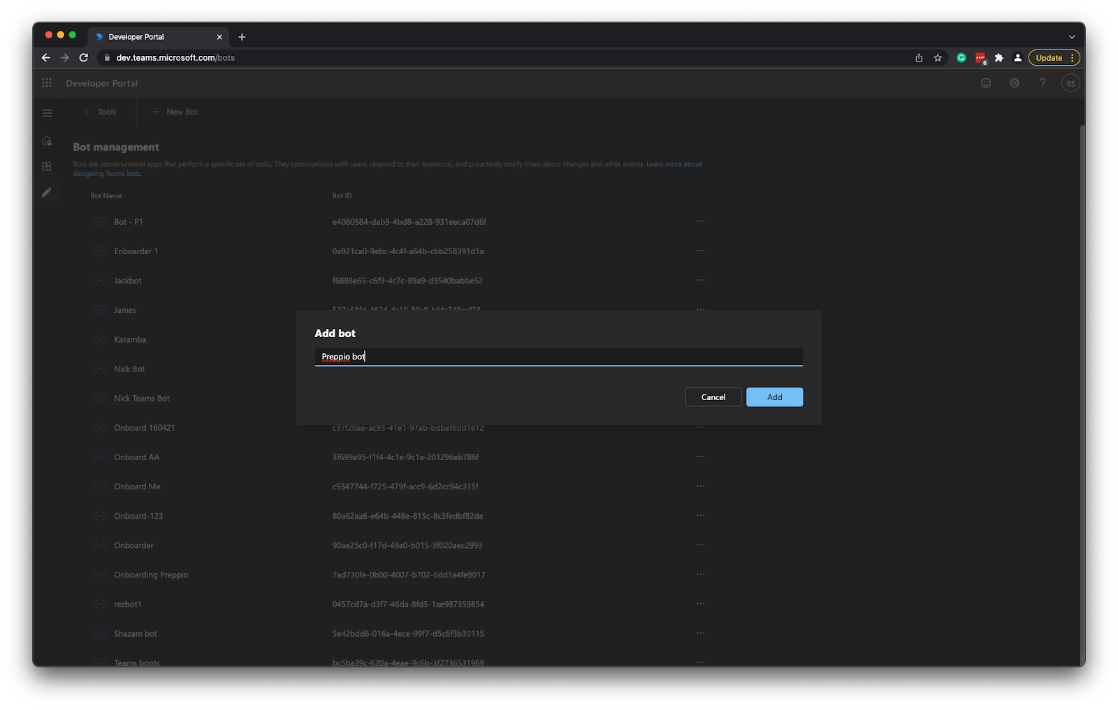 Guide: Microsoft Teams Integration